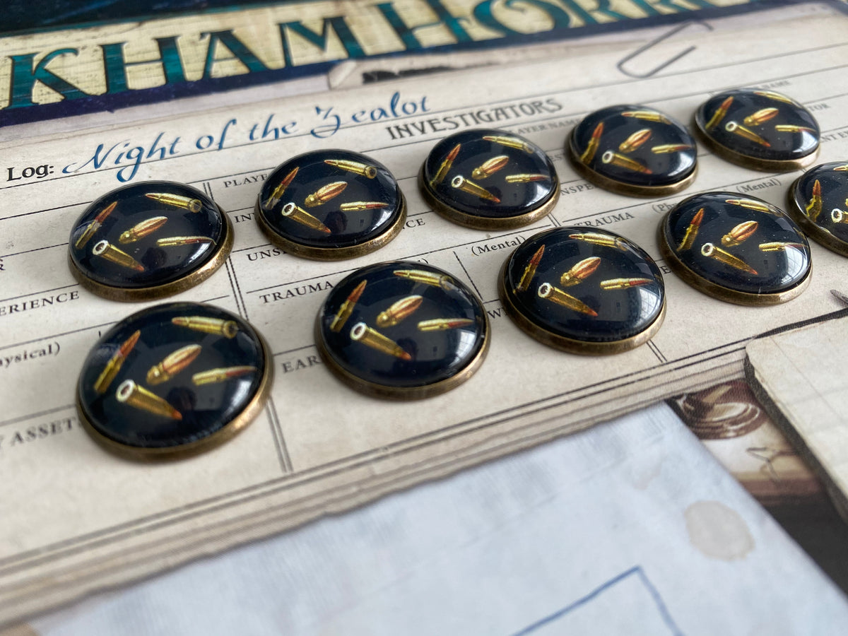 Arkham Horror Ammo / Bullet Tokens – Vampire Creations